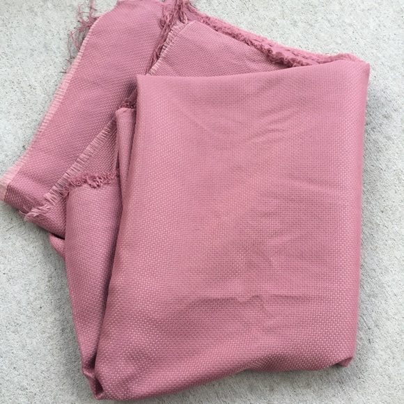 Vintage | Office | Vintage Dusty Pink Sewing Diy Fabric | Poshmark